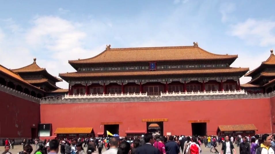 Visite de la cité interdite de Pékin (en vidéo)